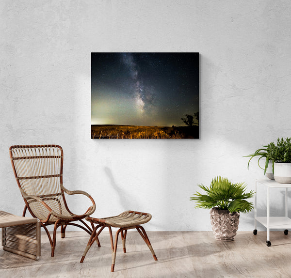 Kansas Milky Way Print | Glenna Bayer Photography